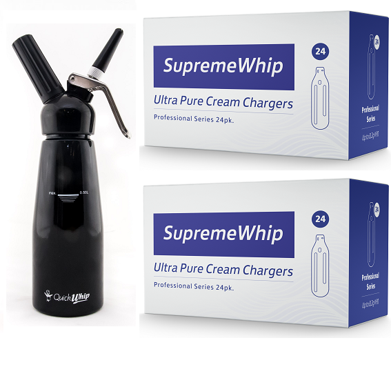 Whipped Cream Starter Packs With Dispensers