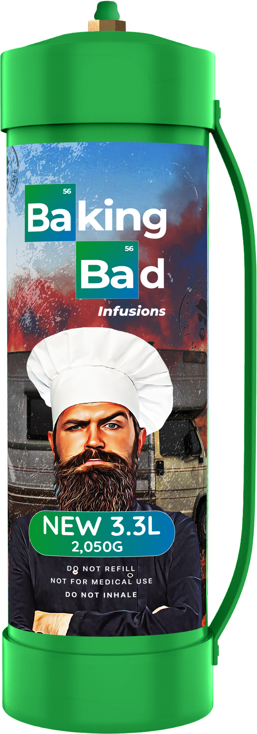 Buy Online Baking Bad 3.3L N2O Canister